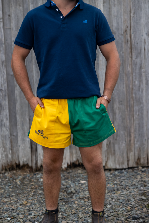 Harlequin rugby shorts-Hotpink/Navy